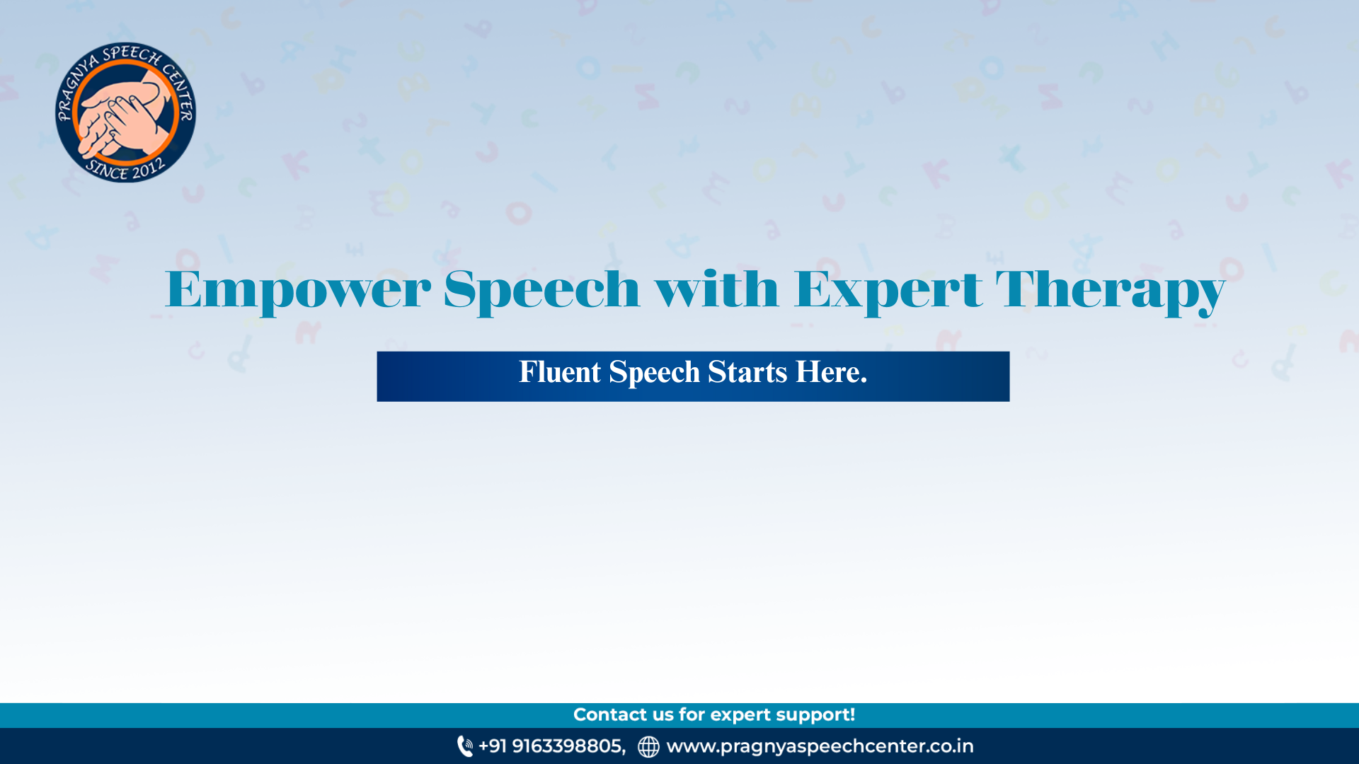 Speech Therapy for Stuttering